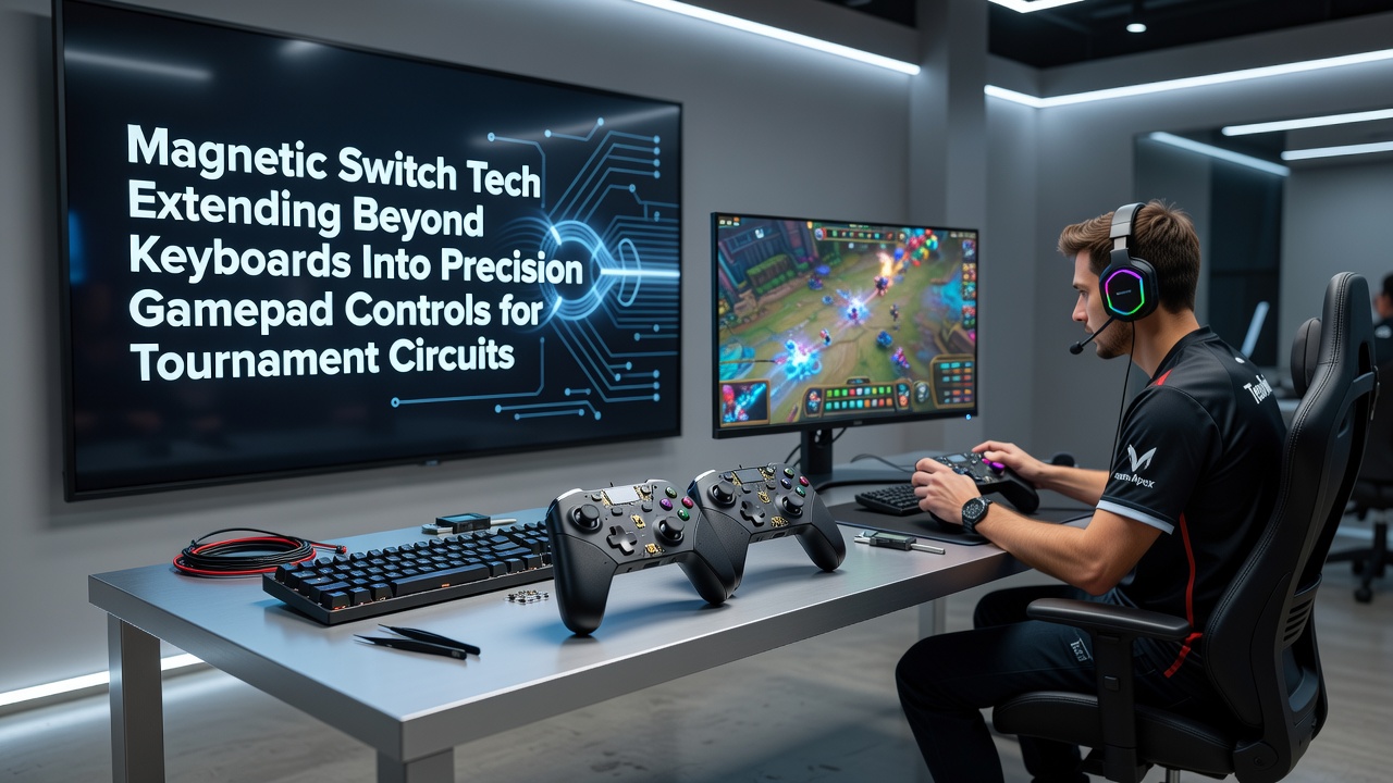 Magnetic Innovations Propel Gamepad Accuracy in Global Tournament ...